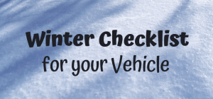 Winter Checklist for your Vehicle – Danish Mutual Insurance Association